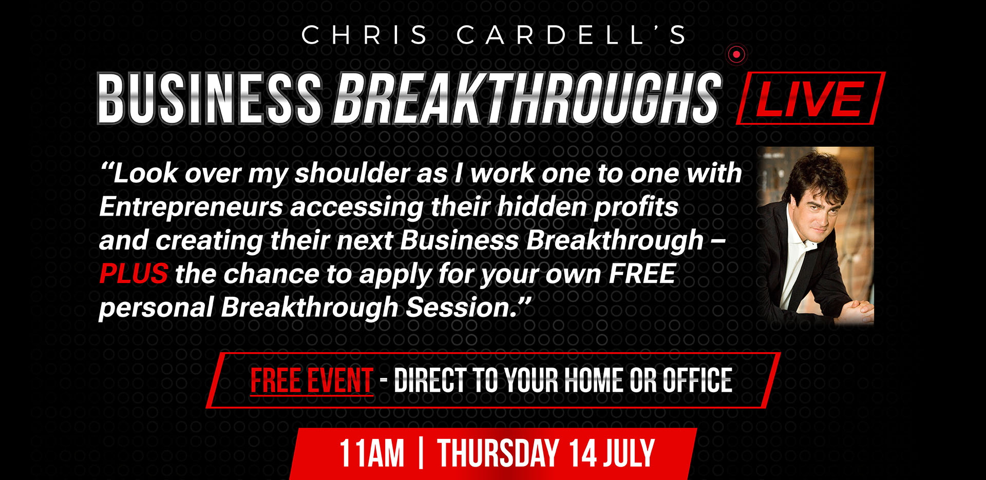 Live Business Breakthroughs - UK - Chris Cardell