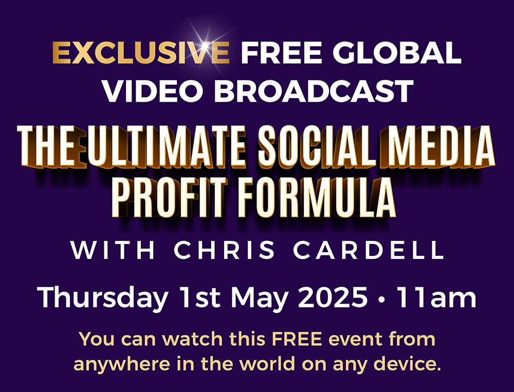 Global Broadcast - Ultimate Social Media Profit Formula - Chris Cardell